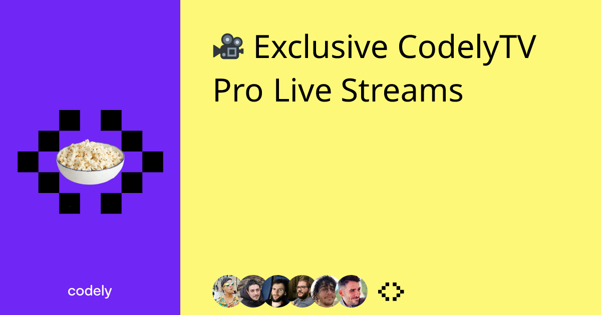 Course of Exclusive CodelyTV Pro Live Streams ﹤🍍﹥ Codely