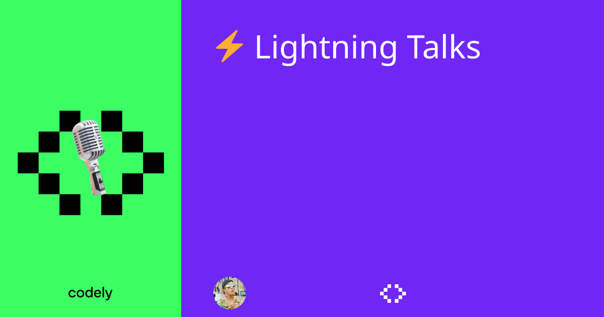 Curso de Lightning Talks ﹤🍍﹥ Codely