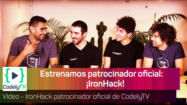 Estrenamos patrocinador oficial de CodelyTV: ¡IronHack! - Blog ﹤🍍﹥ Codely